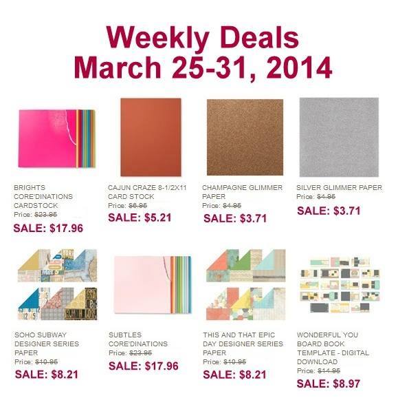 Weekly Deals! - Kim Plays with Paper