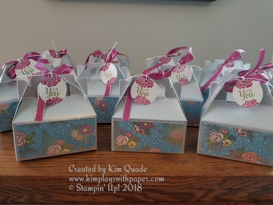 Gable Boxes for Giving - Kim Plays with Paper