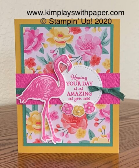 Friendly Flamingo Card Samples - Kim Plays with Paper