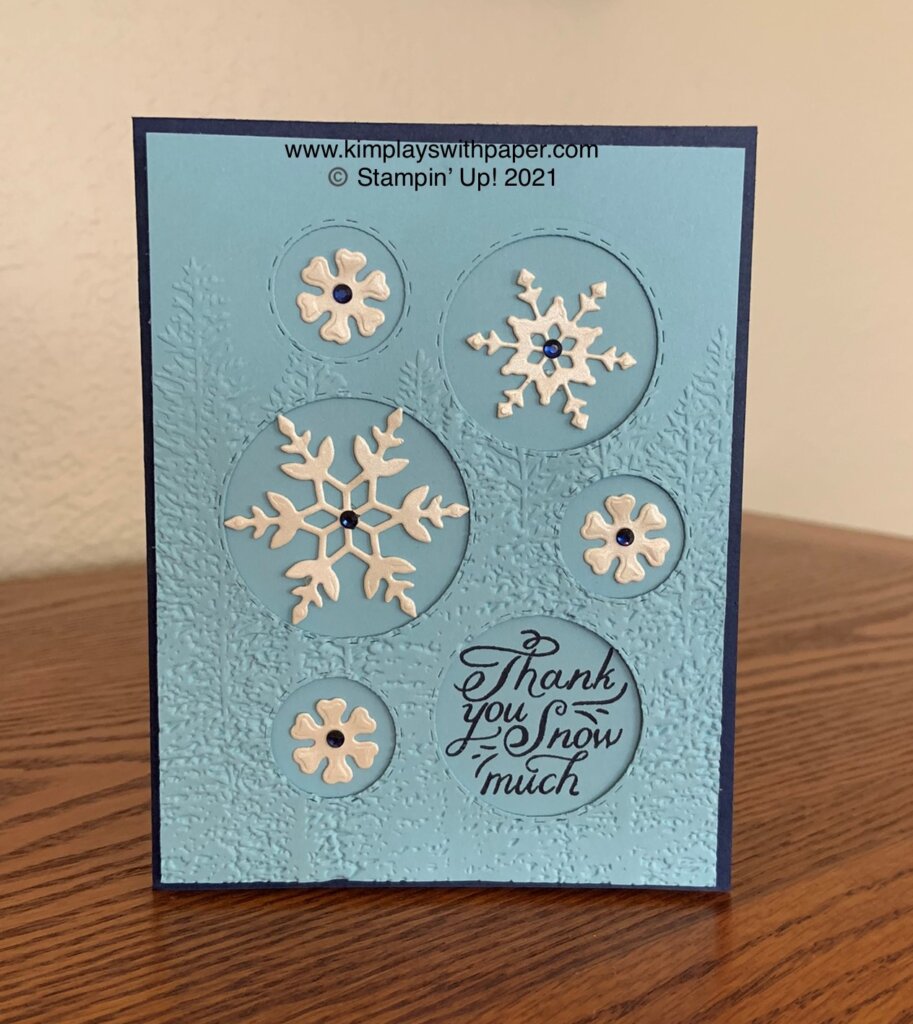 Snowflake Wishes Card Samples - Kim Plays with Paper