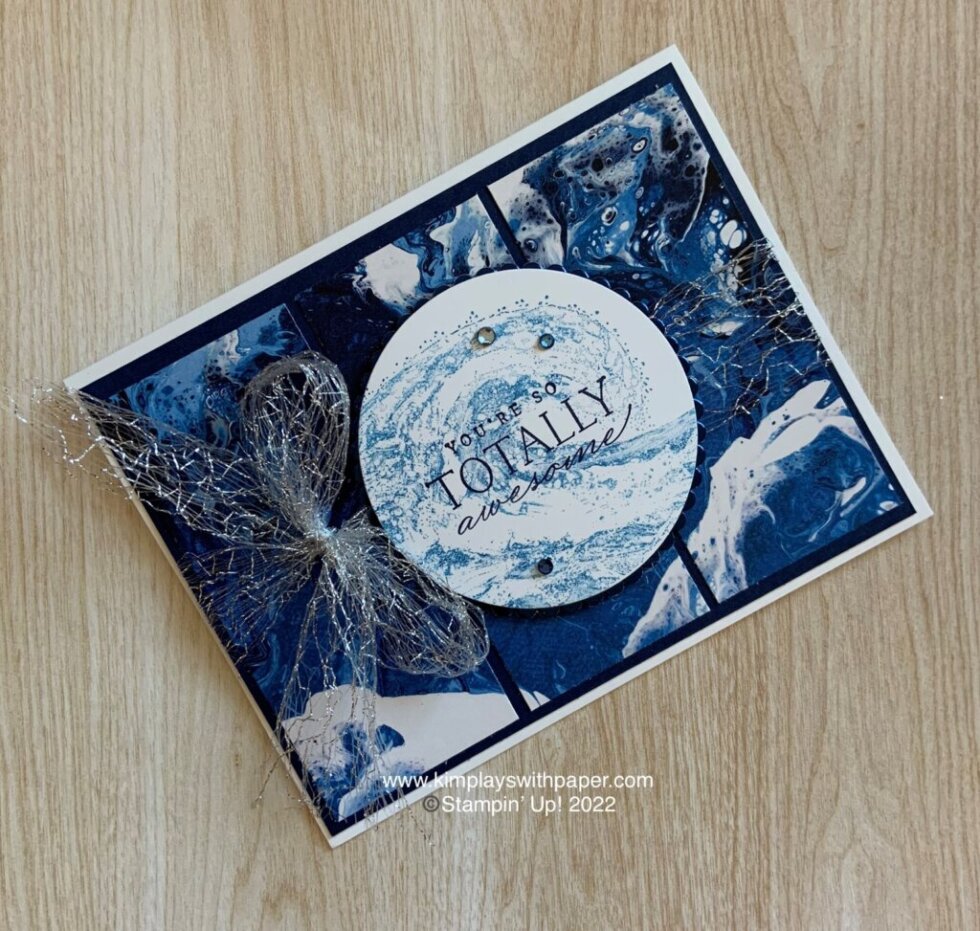 Waves of Inspiration Card Samples - Kim Plays with Paper