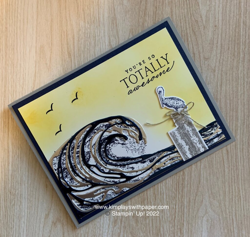 Waves of Inspiration Card Samples - Kim Plays with Paper