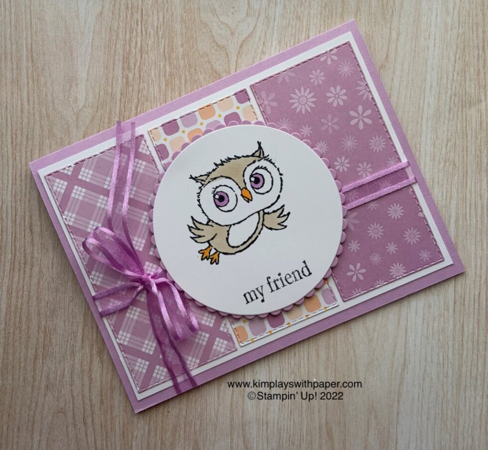 Adorable Owls Card Samples - Kim Plays with Paper