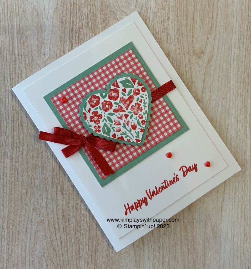 Country Floral Lane Samples - Kim Plays with Paper