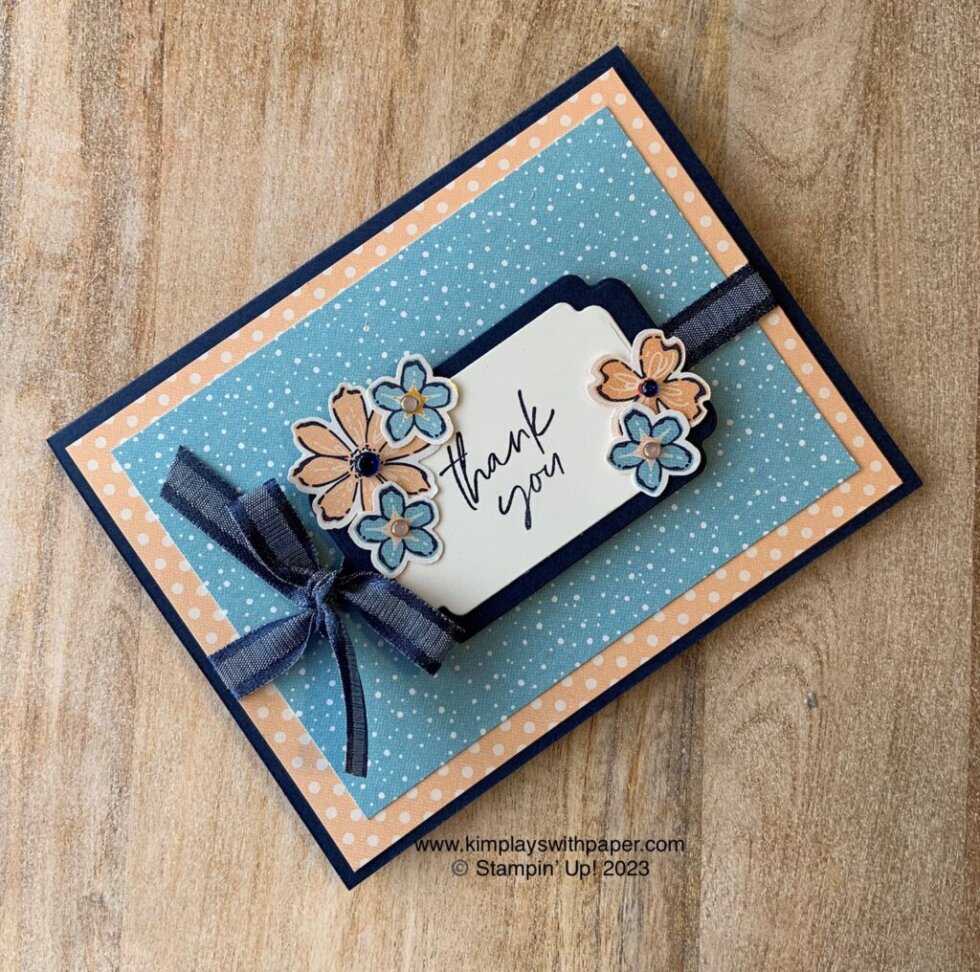 Something Fancy Card Tutorial - Kim Plays with Paper