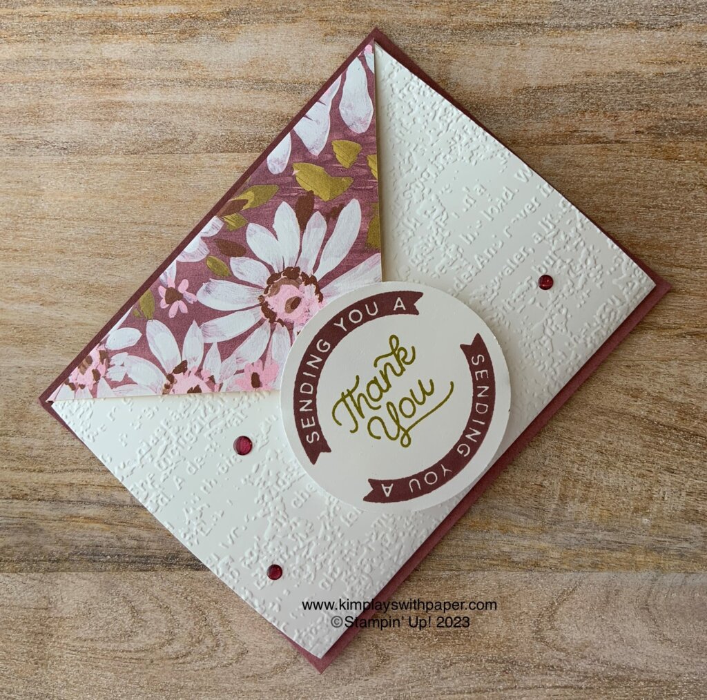 Envelope Fun Fold Card - Kim Plays with Paper