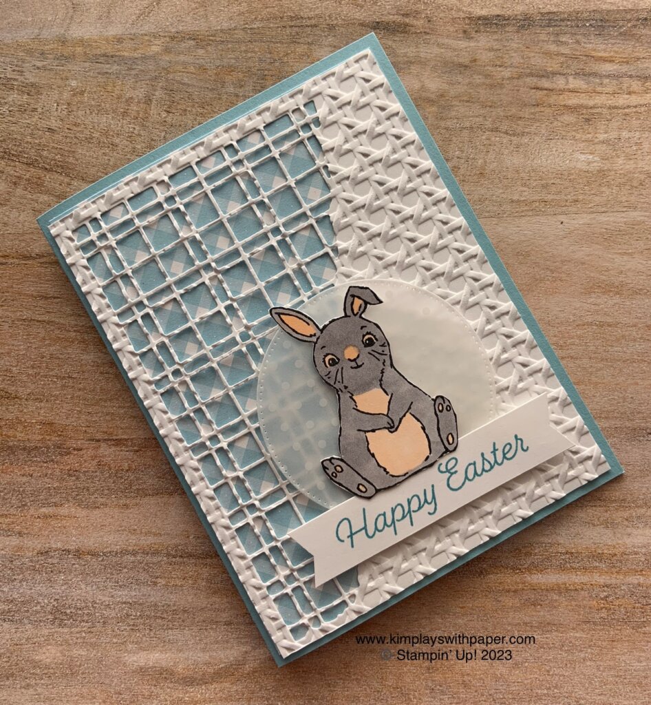 Split Card Textures Dies Easter - Kim Plays with Paper