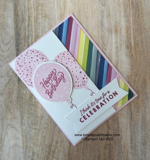 Beautiful Balloons Birthday Card Samples - Kim Plays with Paper