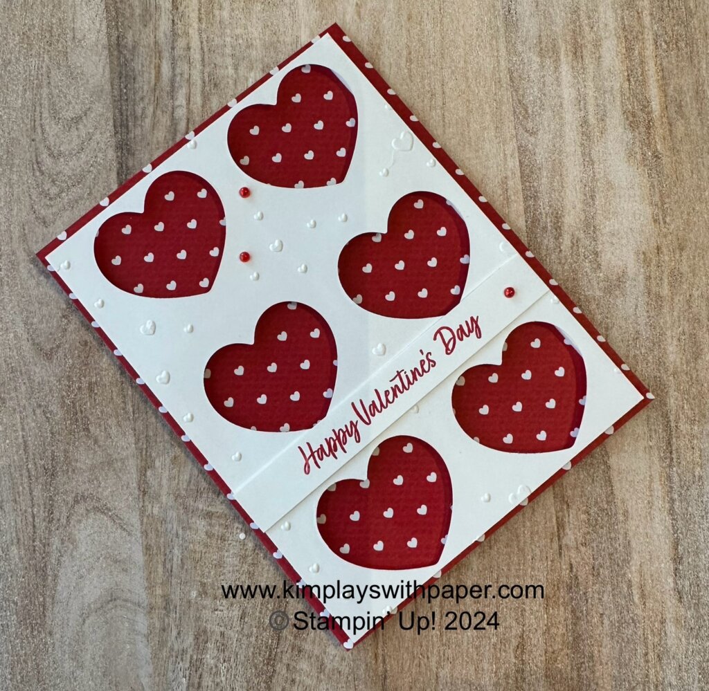 Adoring Hearts Card Samples - Kim Plays with Paper