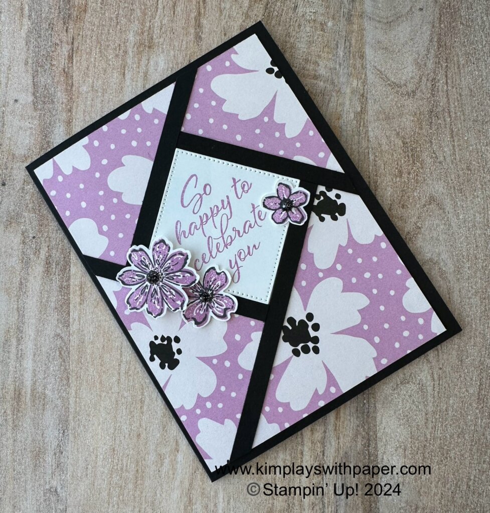 Mother's Day Fractured Card Technique - Kim Plays with Paper