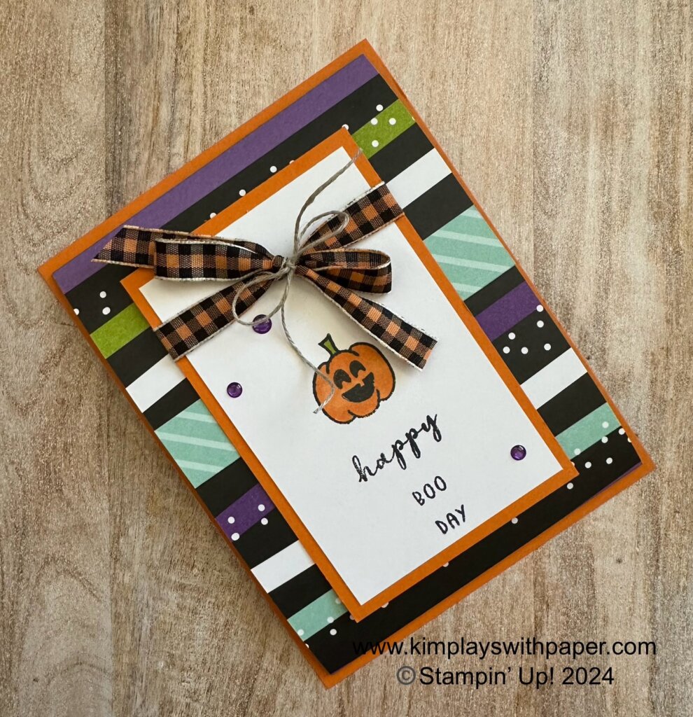 Halloween Spells Fun Fold - Kim Plays with Paper