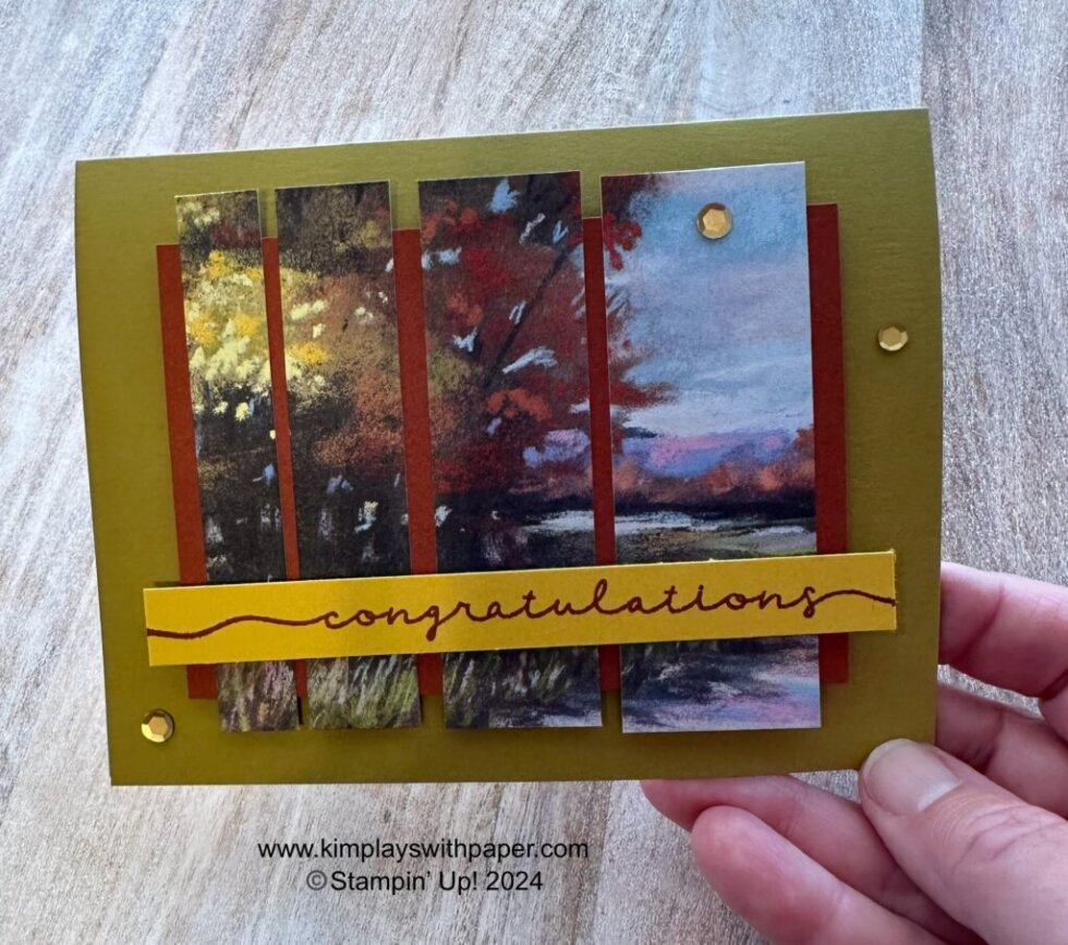 Splendid Autumn Card Sample - Kim Plays with Paper