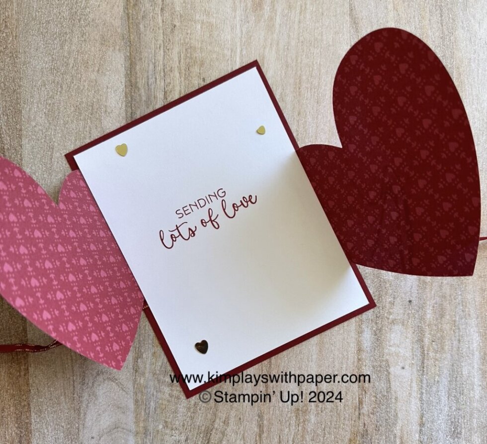 Hearts of Elegance Fun Fold - Kim Plays with Paper