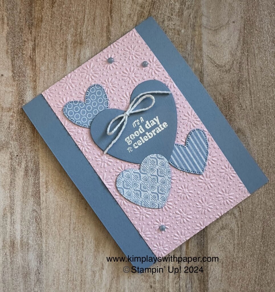 Hearts of Elegance Celebrate Tutorial - Kim Plays with Paper