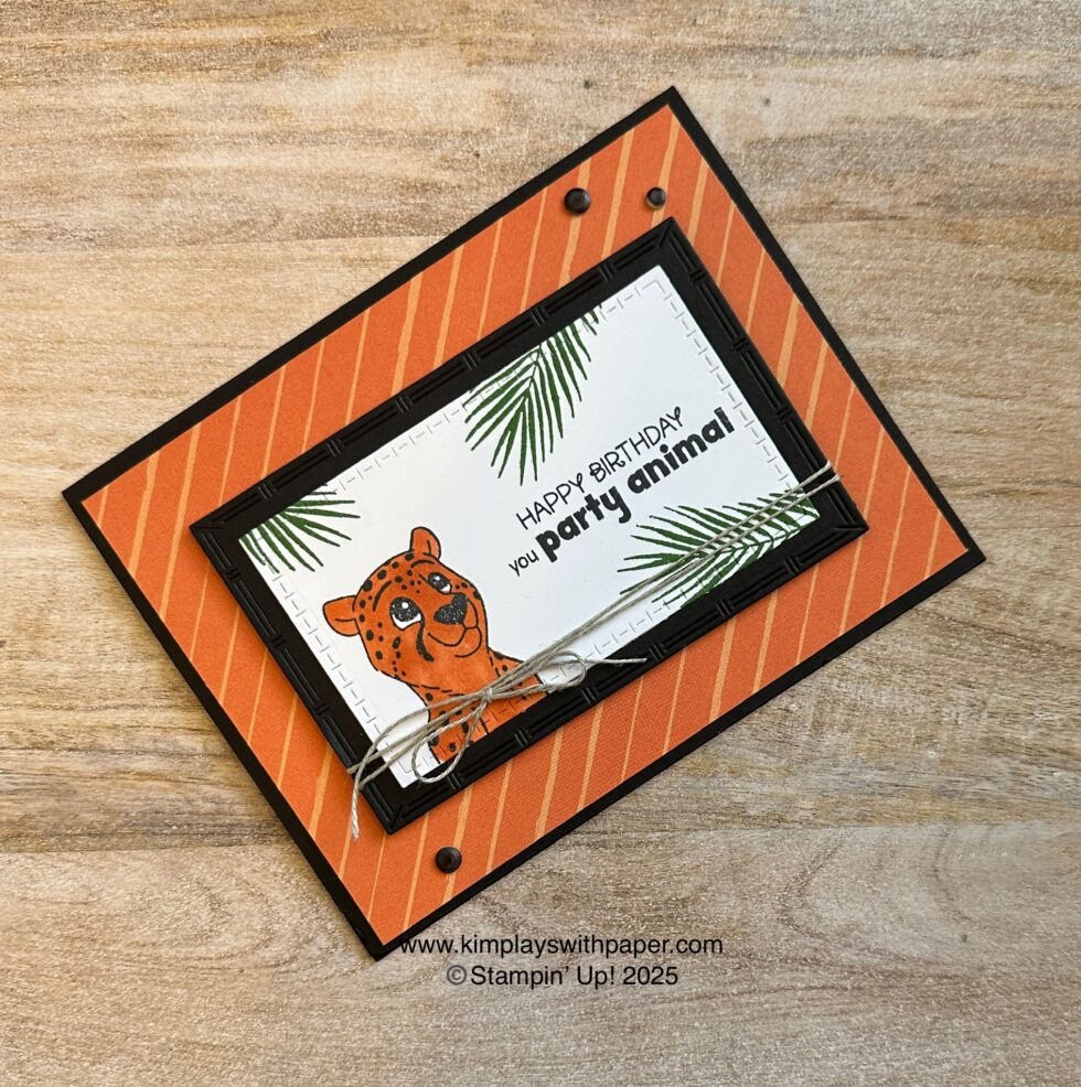 Silly Safari Party Animals - Kim Plays with Paper