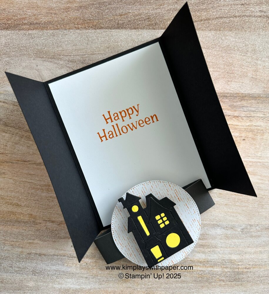 Halloween Gate Fold Card - Kim Plays with Paper
