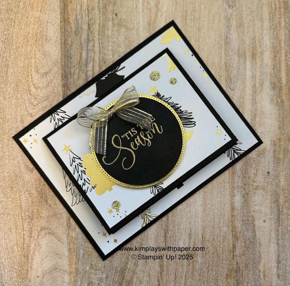Modern Christmas Gift Card Holder - Kim Plays with Paper