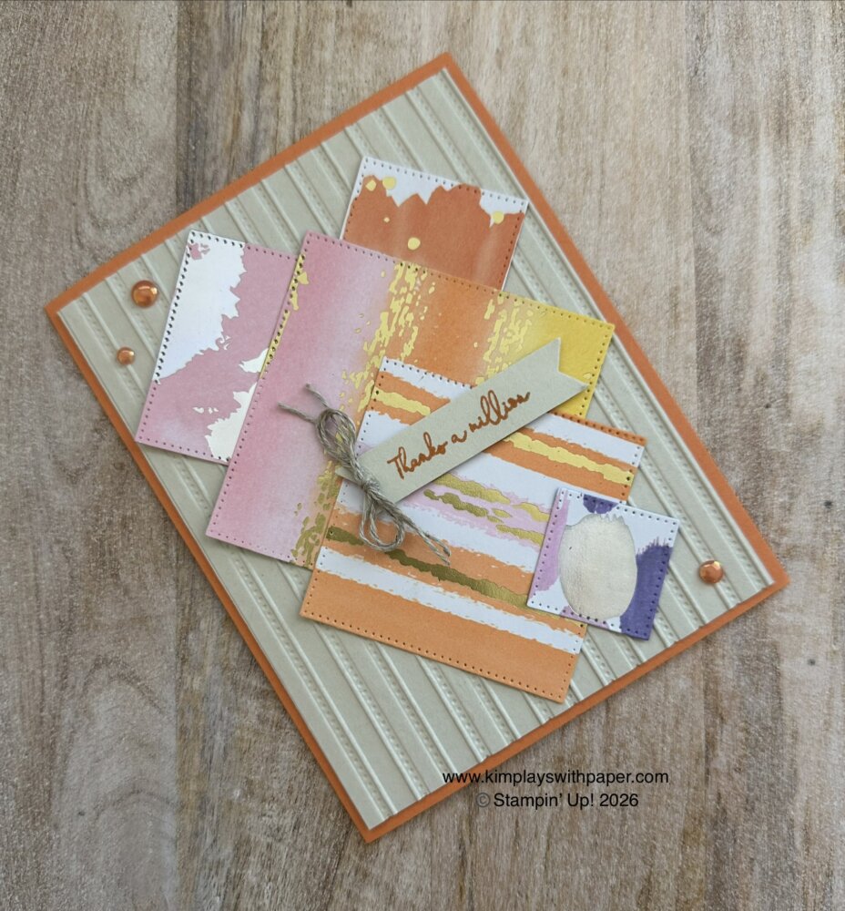 Stylish Shapes & Patterned Paper - Kim Plays with Paper