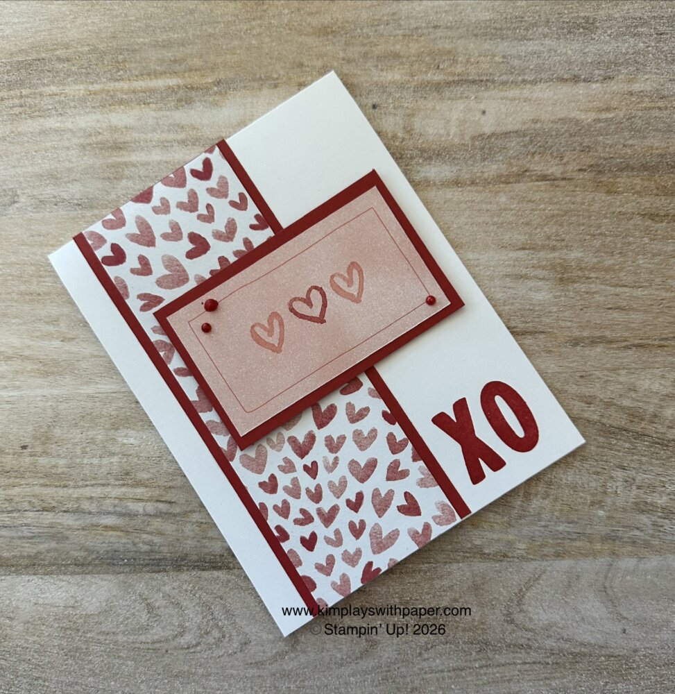 Love Notes Card Samples - Kim Plays with Paper